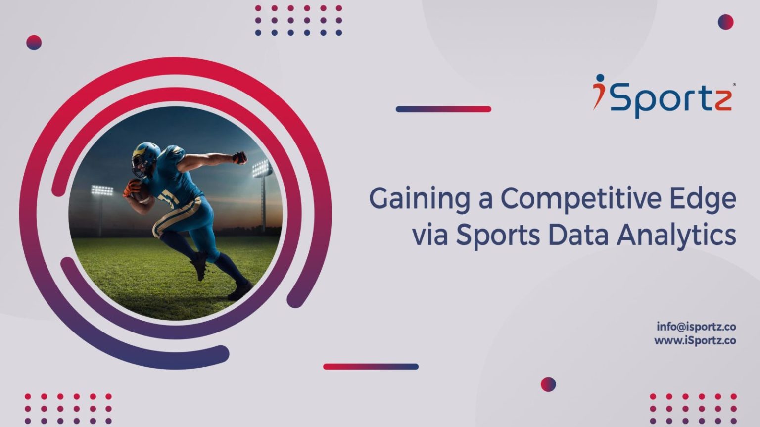 Gain a Competetive Edge using Sports Data Analytics.